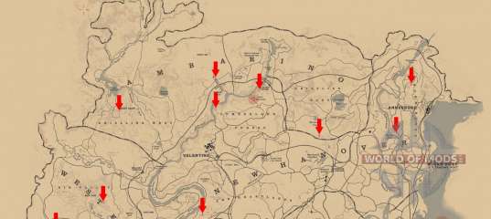 Como encontrar pinturas rupestres em RDR 2 - localização detalhada